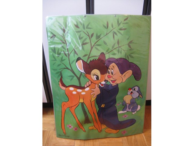 POSTER PANEL BAMBI,GLUPKO I LUPKO
