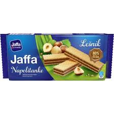 Napolitanke Jaffa lešnik 187g