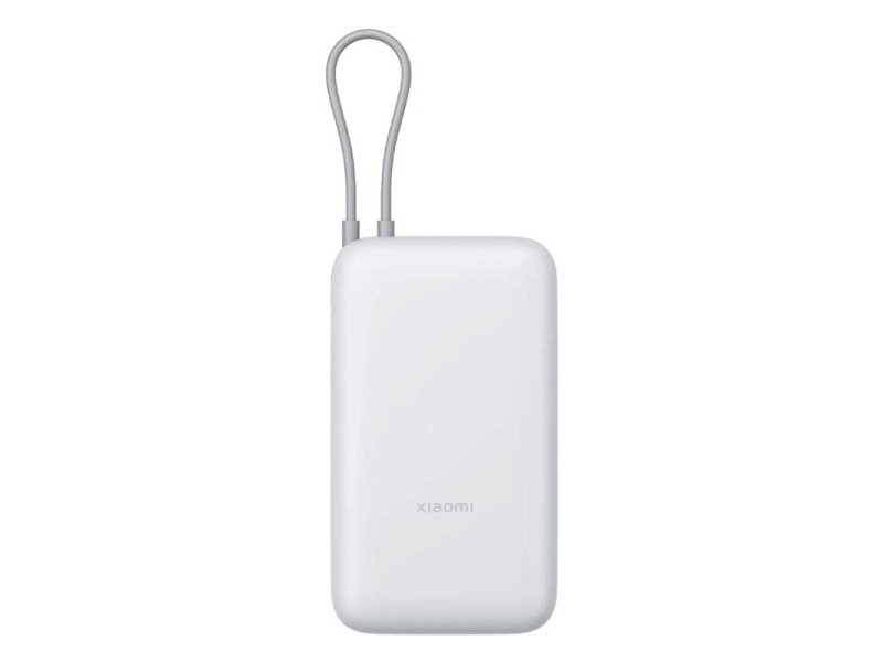 XIAOMI POWER BANK 20000MAH (INTEGRATED CABLE) GL LIGHT GRAY