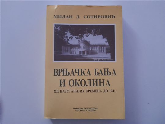 Vrnjačka Banja i okolina od najstarijih vremena do