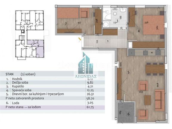 Top Lokacija! 2.5 stan u NOVOGRADNJI, povraćaj PDV-a