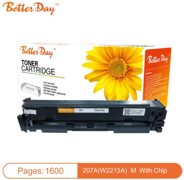 TONER BETTERDAY 207A(W2213A CIP) M255/M283 CRG067 ZAM. KASETA ZA HP MAGENT 1.6K (SA CIPOM)
