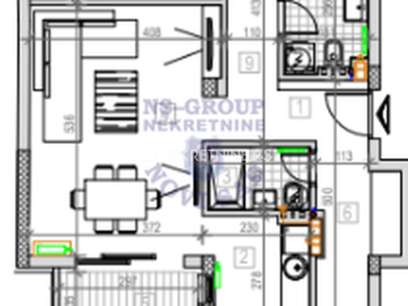 Odličan četvorosoban stan u izgradnji na Podbari! 84m2