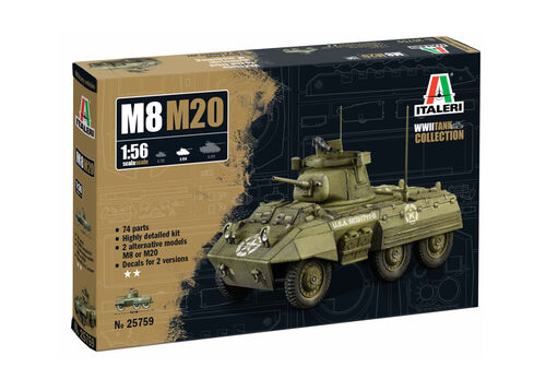 Italeri 25759 M8 M20
