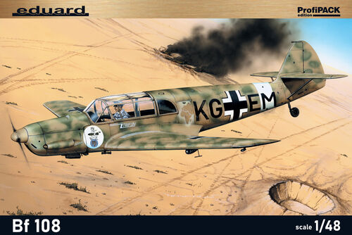 Eduard 8078 Bf 108 - ProfiPACK Edition