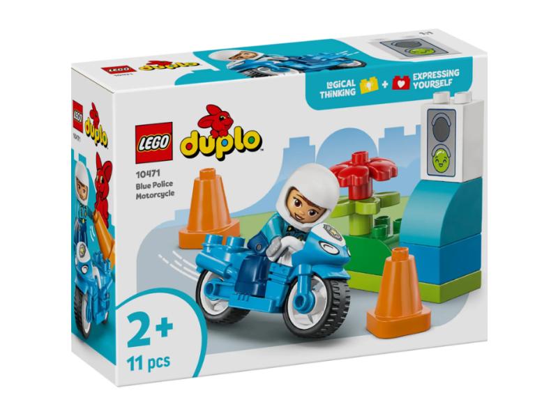 LEGO PLAVI POLICIJSKI MOTOCIKL