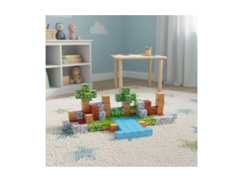 ECO TOYS SET MAGNETNIH KOCKI ZA DECU 119 DELOVA