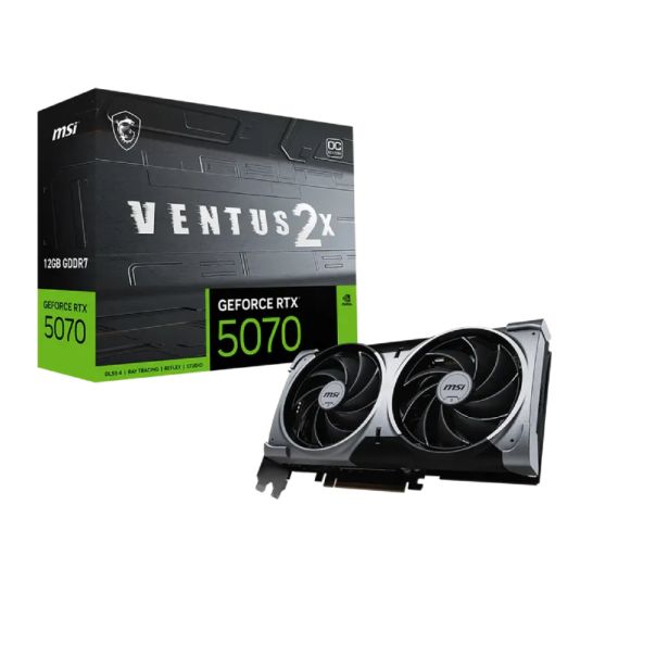 MSI GeForce RTX 5070 12G VENTUS 2X OC GDDR7 192 bit grafička karta