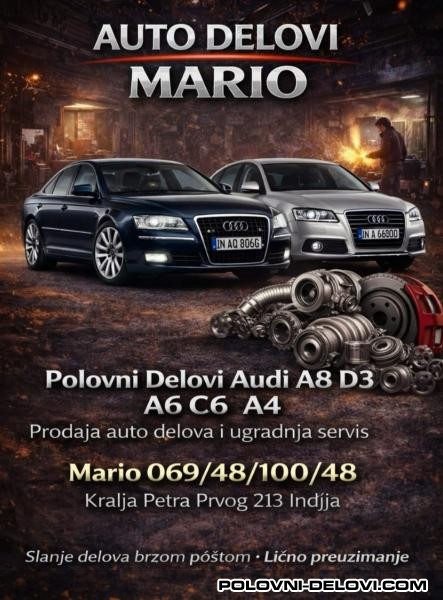 Audi A8 3.0 TDI 3.7 B Kompletan Auto U Delovima