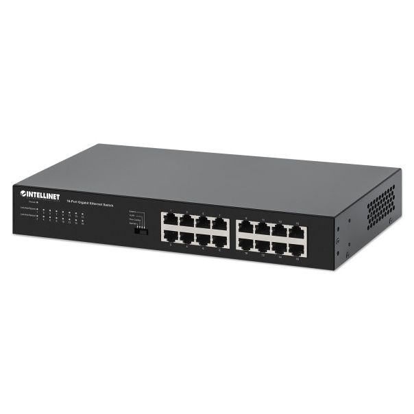 INTELLINET LAN switch 561815 10/100/1000 16port/metalni/rackmount