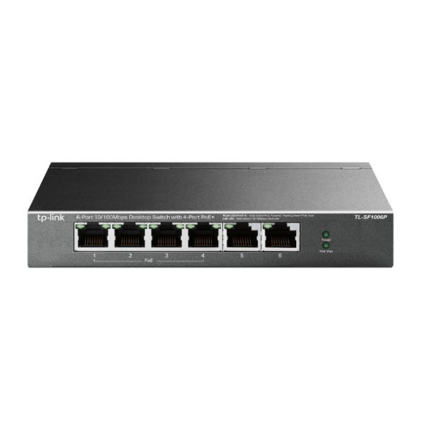 TP LINK LAN Switch TP-LINK TL-SF1006P 6-port 10/100 4-Port PoE+