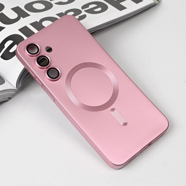 Maska za Samsung S731B Galaxy S25 FE roze Magsafe Chrome