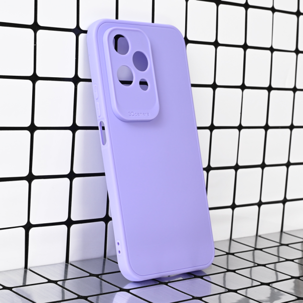 Torbica 3D Camera za Honor 200 Lite ljubicasta