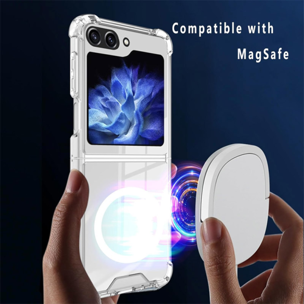 Maska za Samsung Z Flip 6/ F741B Clear Mag Case transparent