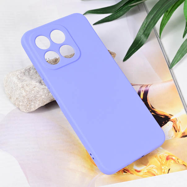 Maska za Honor X8c Teracell Soft Velvet ljubicasta