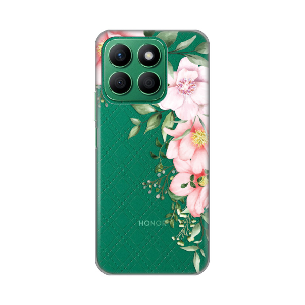 Maska za Honor X8b Gentle Rose Pattern Silikonska Print Skin