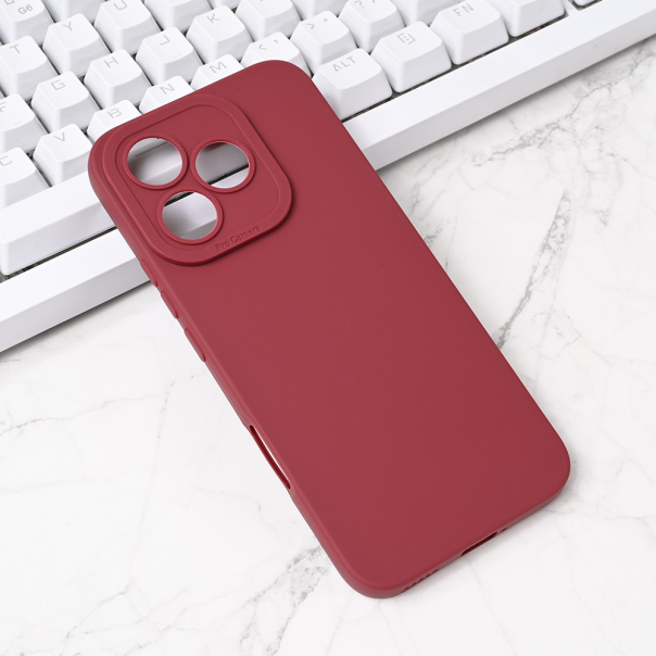 Maska za Honor 400 Lite Silikon Pro Camera bordo