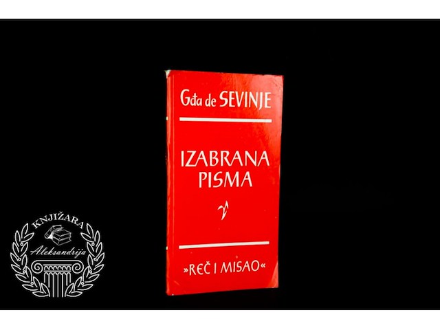 IZABRANA PISMA - Gospođa de Sevinje