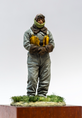 Copper State Models F32-007 RNAS Pilot WWI Figure