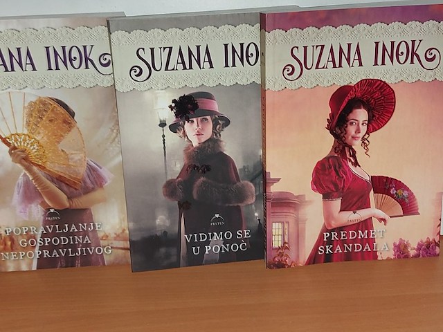 PRSTEN - Suzana Inok - 3 knjige