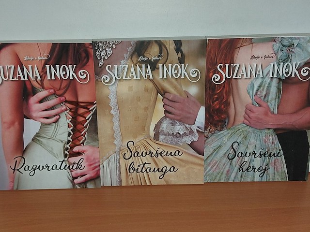LEKCIJE O LJUBAVI - Suzana Inok - 3 knjige