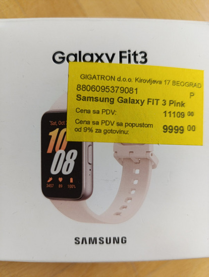 Samsung fit sat Novo nekorišćeno