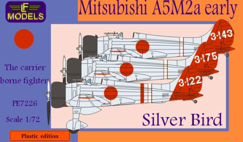 LF Models PE7226 Mitsubishi A5M2a early Claude Silver Bird