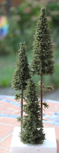 Model scene SP002 Spruces - Starter Pack Nr 2