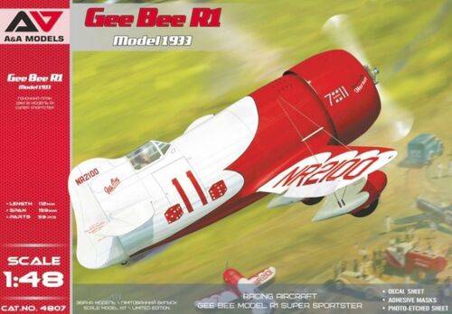 A & A Models 4807 Gee Bee R1 Model 1933