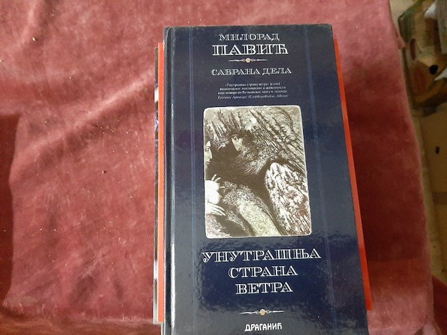 159 UNUTRAŠNJA STRANA VETRA - Milorad Pavić + posveta