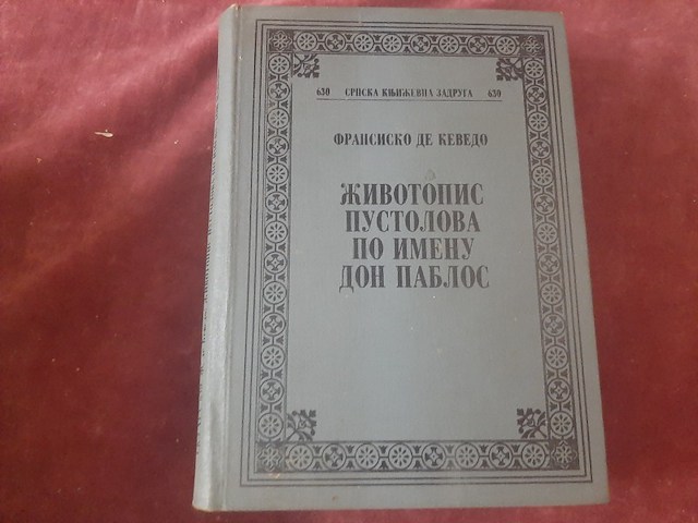 182 Životopis pustolova po imenu Don Pablos