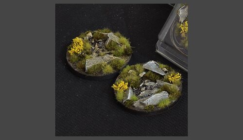 GamersGrass GGB-HLR60 Highland Bases Round 60mm (x2)