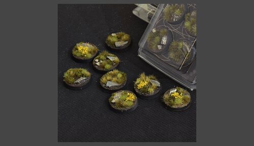 GamersGrass GGB-HLR32 Highland Bases Round 32mm (x8)