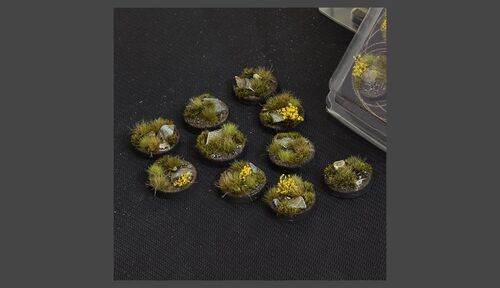 GamersGrass GGB-HLR25 Highland Bases Round 25mm (x10)