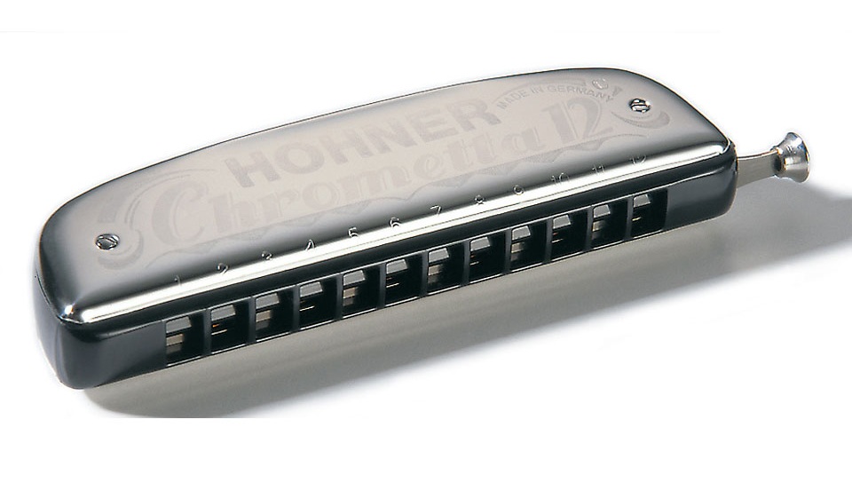 Hohner Chrometta C 12 usna harmonika