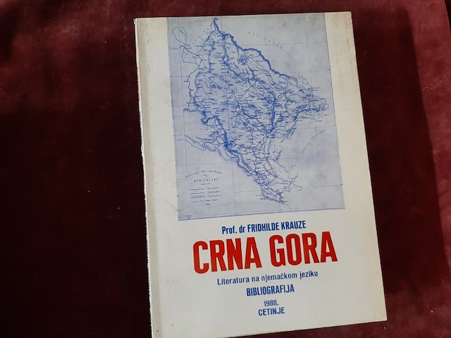 434 CRNA GORA Literatura na njemačkom jeziku BIBLIOGRAF