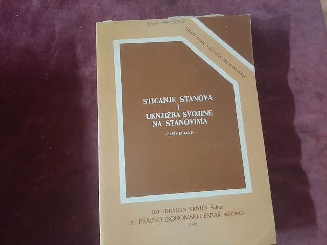333 Sticanje stanova i uknjizba svojine na stanove
