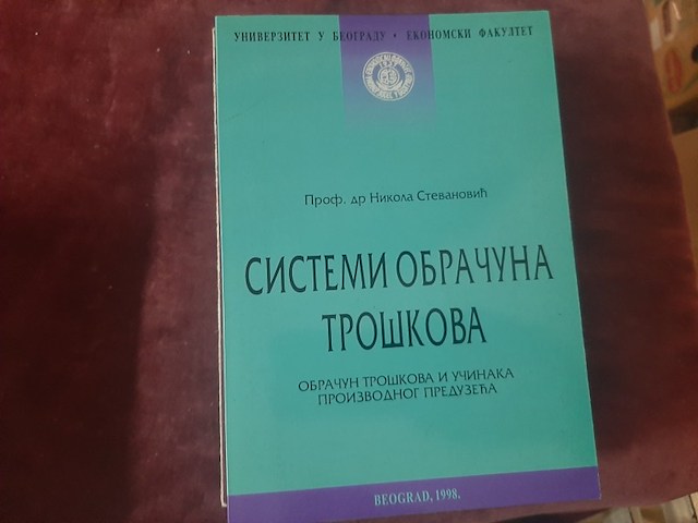 333 Sistemi obračuna troškova - Nikola Stevanović