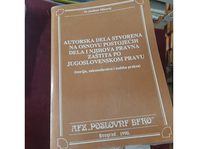114 autorska dela stvorena na osnovu postojecih dela i