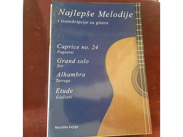 1 Najlepše melodije i transkripcije za gitaru 2