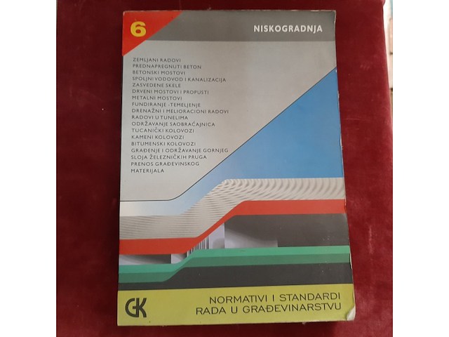 1 Normativi i standardi rada u građev. - Niskogradnja