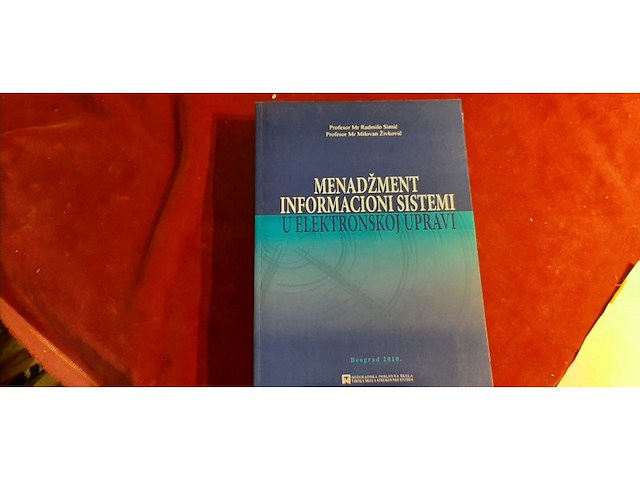 117 Menadžment informacioni sistemi u elektronskoj upra