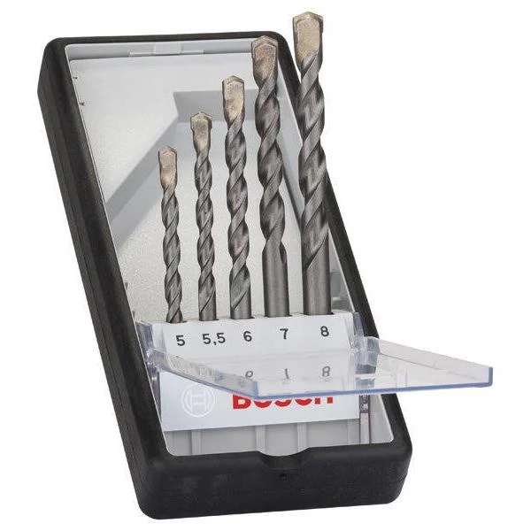 BOSCH 5-delni Robust Line komplet CYL-3 burgija za beton, 5–8 mm - 5-delni set burgija za beton CYL (2607010526)