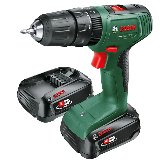 BOSCH EasyImpact 18V-40 - Akku-bušilica sa udarcima EasyImpact 18V (06039D8102)