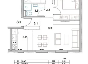 Prodaja Stan - Beograd, Palilula: Borča - Kovilovo - Crvenka