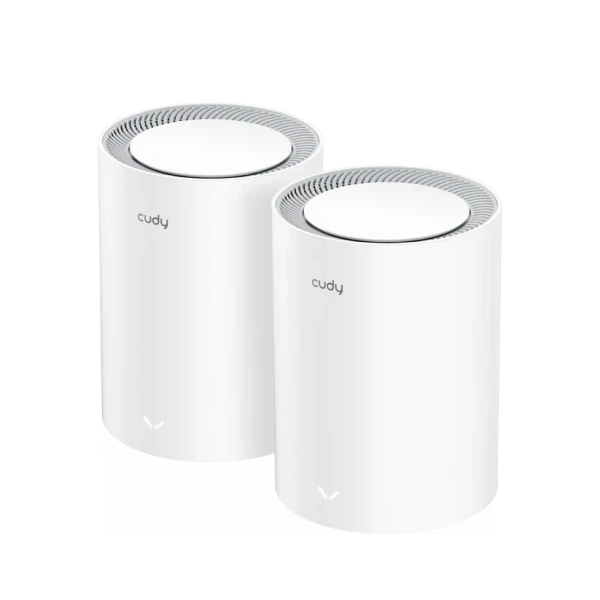 Whole Home Wi-Fi 6 Mesh System 2.5G Solution Cudy M3000 AX 3000 Dual Band(2-Pack)