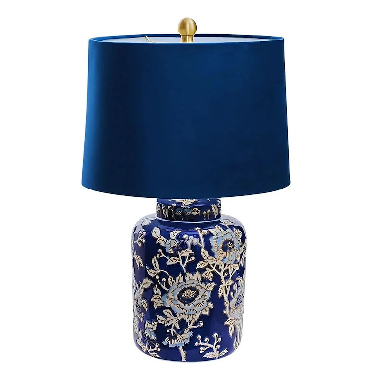 WernerVoss Table lamp Blue flower – Lampa