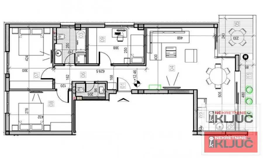 SREMSKA KAMENICA, 92m2, Četvorosoban sa pdv, Izgradnja