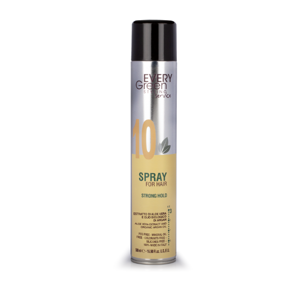 EveryGreen Strong Hold Hairspray – 500ml