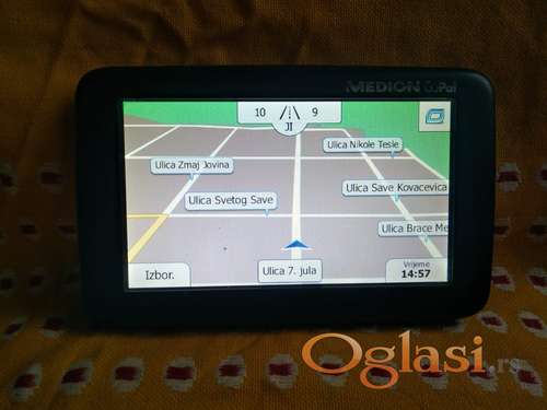 gps medion e 4420 - nove mape cele evr